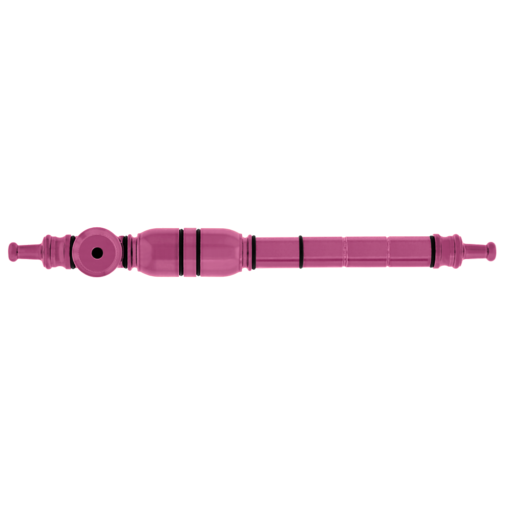Modular Tobacco Smoking Pipe in Purple Brass Metal – Belair NY
